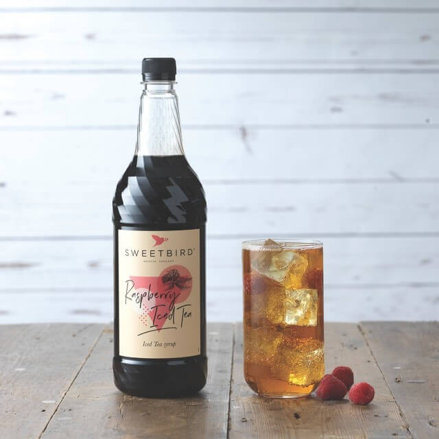Sweetbird Raspberry Iced Tea Syrup - 1 Litre Bottle